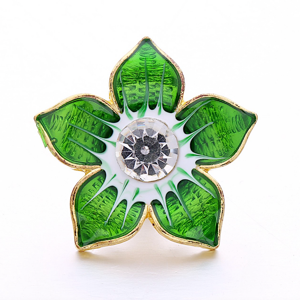 Snap Charms: Green Flower, Interchangeable Shoelace Charm & Roller Ska ...