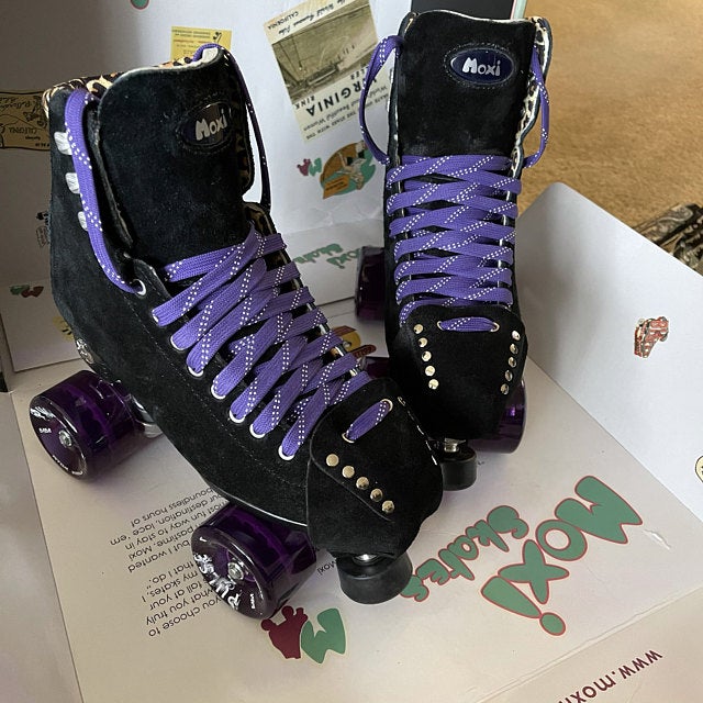 Black Suede Roller Skate Toe Caps – ROLLERSTUFF